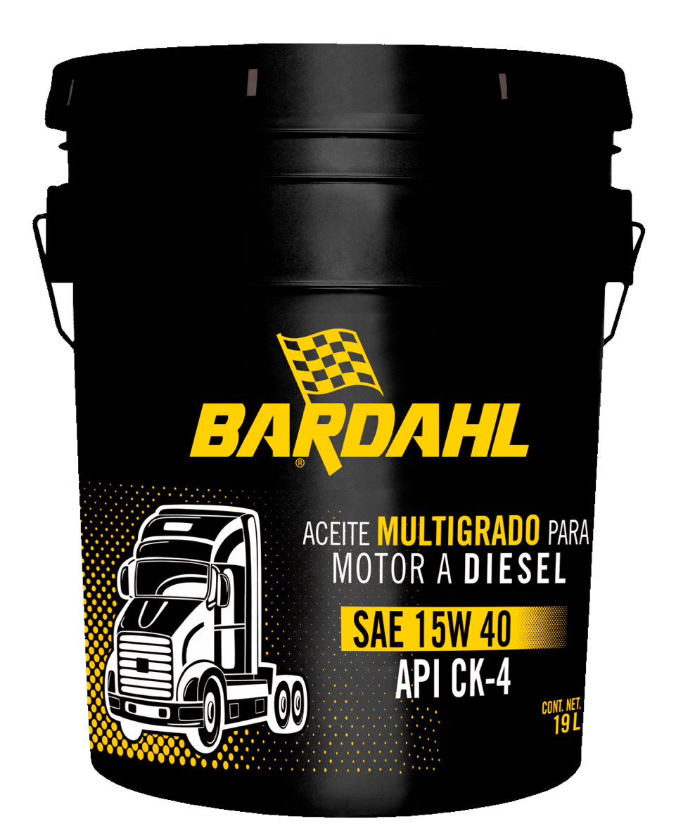 Bardahl Super Diesel Oil SAE 15W40 API CK-4 - Bardahl Industria ...